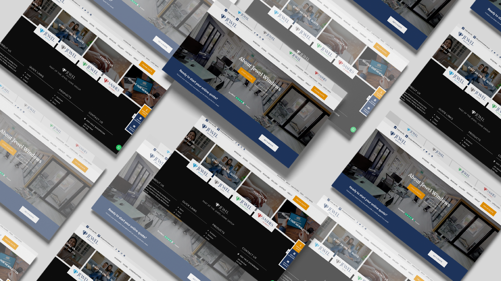 Jewel Windows Website | Web Design Southampton & Hampshire