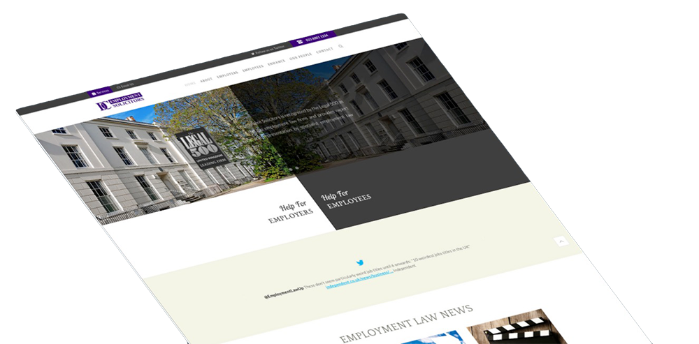 Employment Solicitors Website Design & SEO | ICAAL Portfolio
