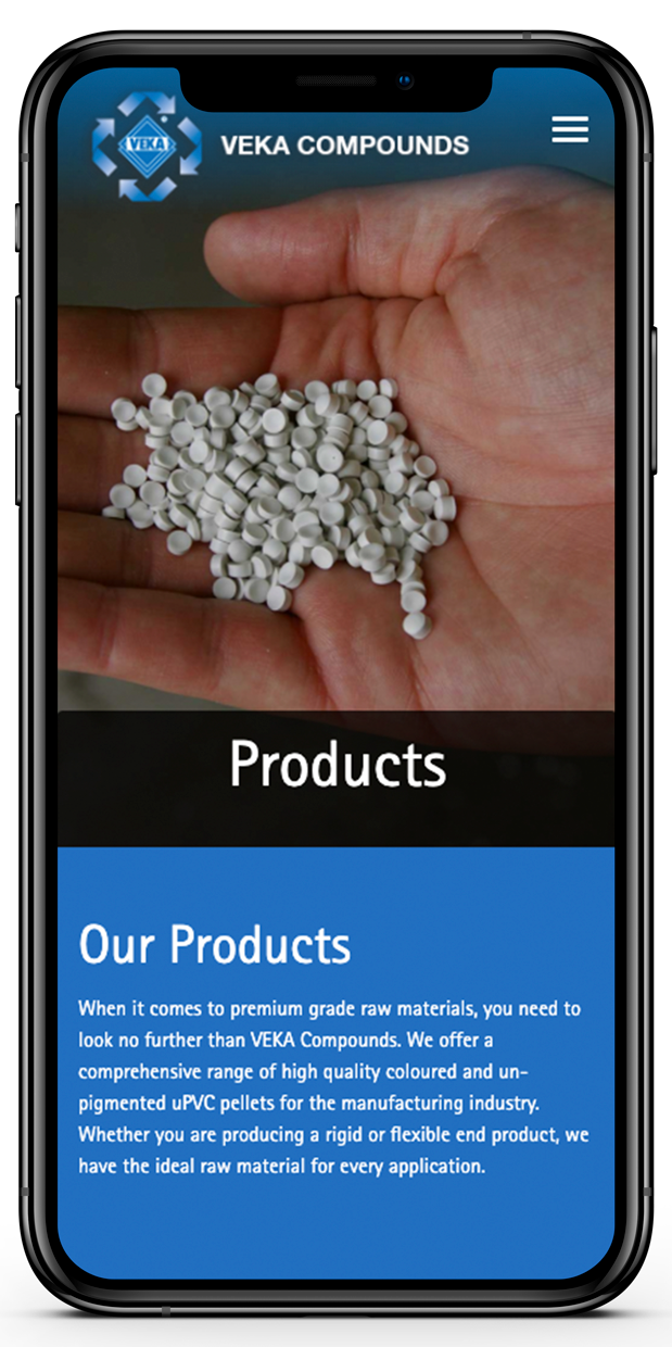 VEKA Recycling & Compounds Website Project | ICAAL Case Study