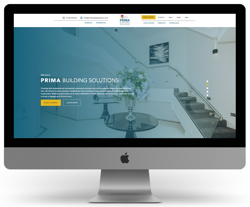 Prima Building Solutions | Website Design Southampton & Hampshire