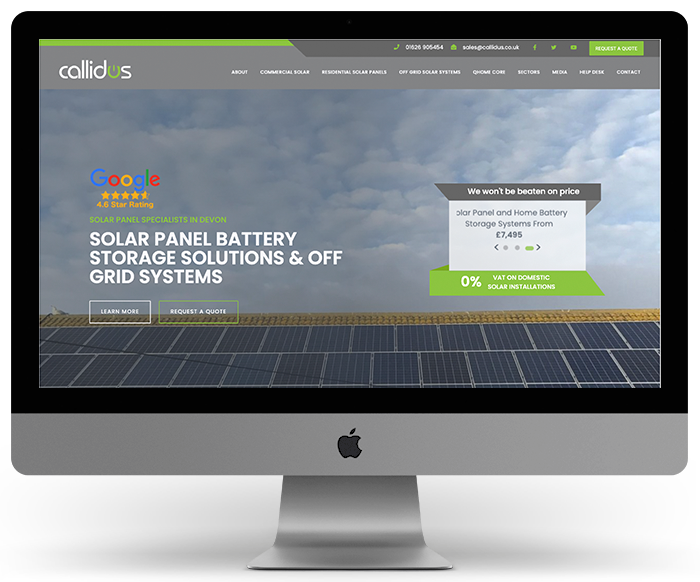 Callidis Website | Web Design Southampton & Hampshire